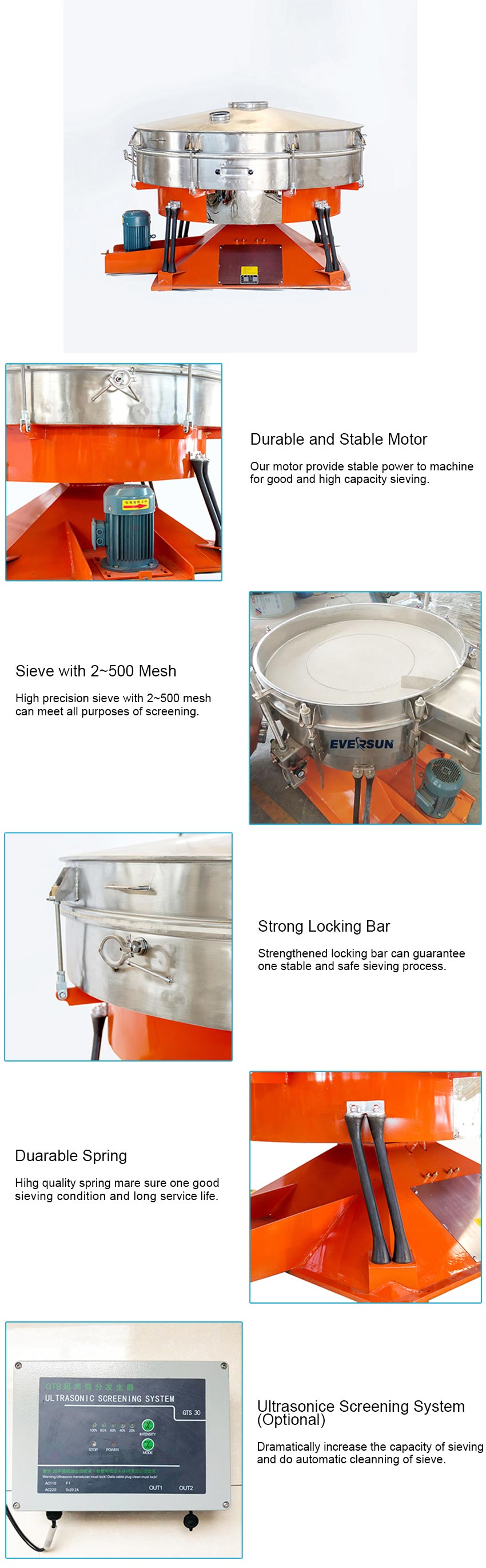 tumbler-screener – Eversun,Sieving machine