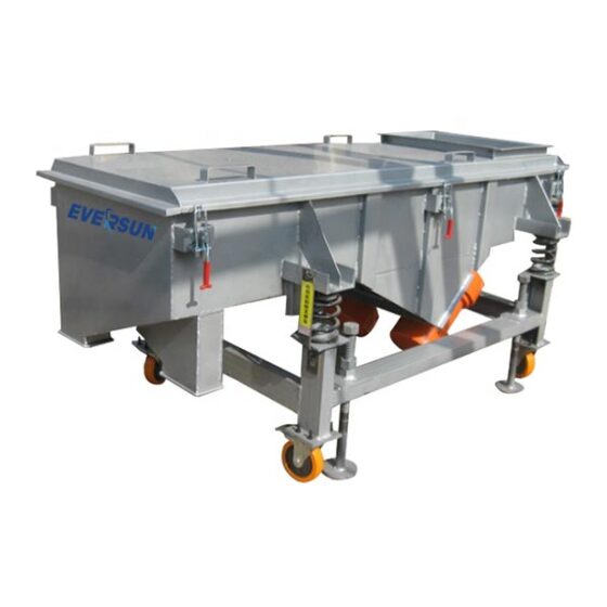 Principe de base et domaine d'application du tamis vibrant linéaire ...