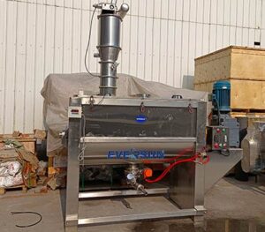 Ribbon Mixer discharge gate type | Eversun,Sieving machine