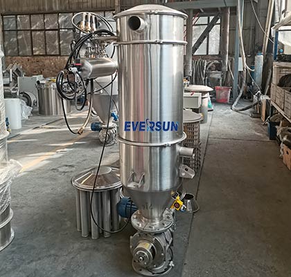 vacuum feeders application in food | Eversun,Sieving machine