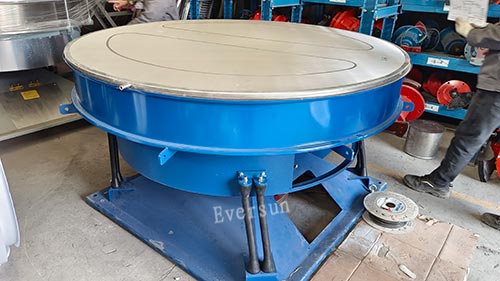 tumbler screener connects conveyor | Eversun,Sieving machine
