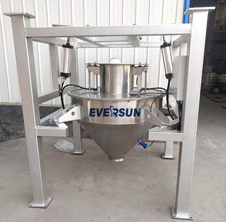 weighing hopper in production line | Eversun,Sieving machine