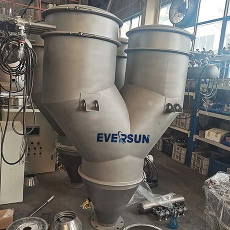 Twin vacuum conveyor introduction | Eversun,Sieving machine